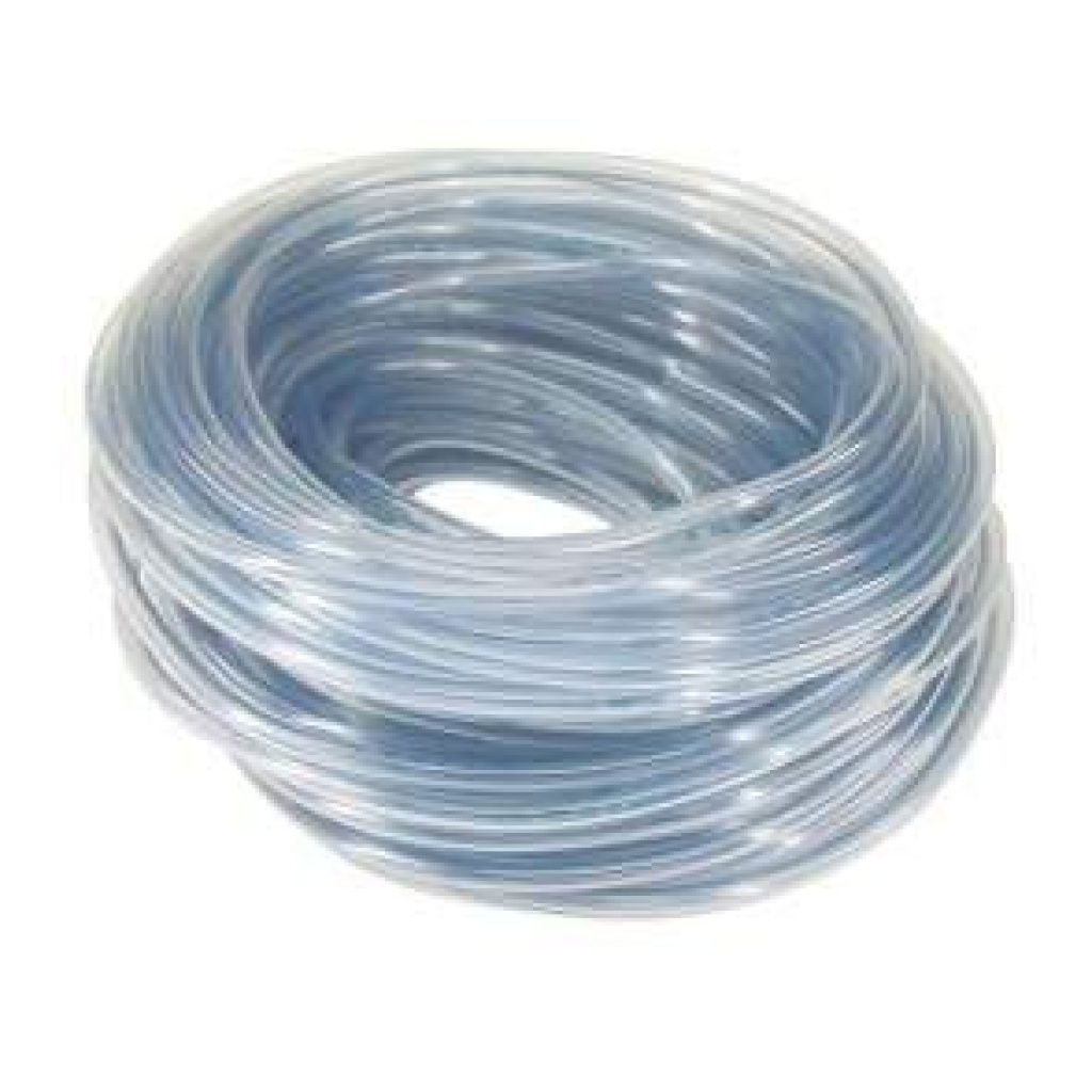 Luftslange i klar pvc Ø4 mm 1 meter - Aquatantan.dk